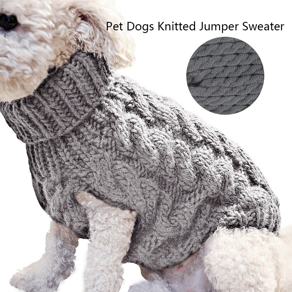Pet young Dog Sweater Vest Warm Coat, Pet Soft Kni... – Vicedeal