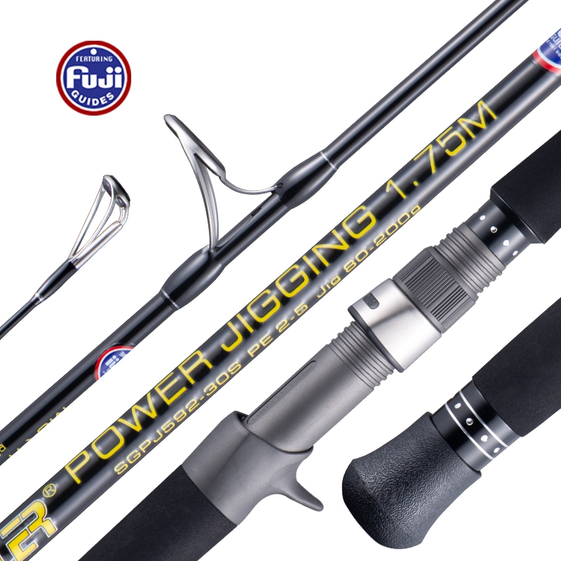 Lurekiller 1.75M Power Jigging Rod PE 2-5 JIG 80-2... – Grandado