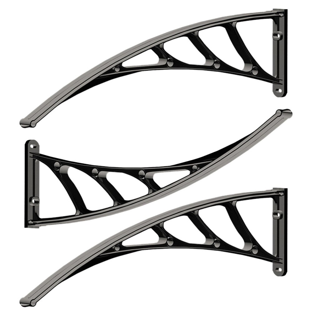 3 Pcs Balcony Canopy Support Bracket Awning Fixing... – Grandado