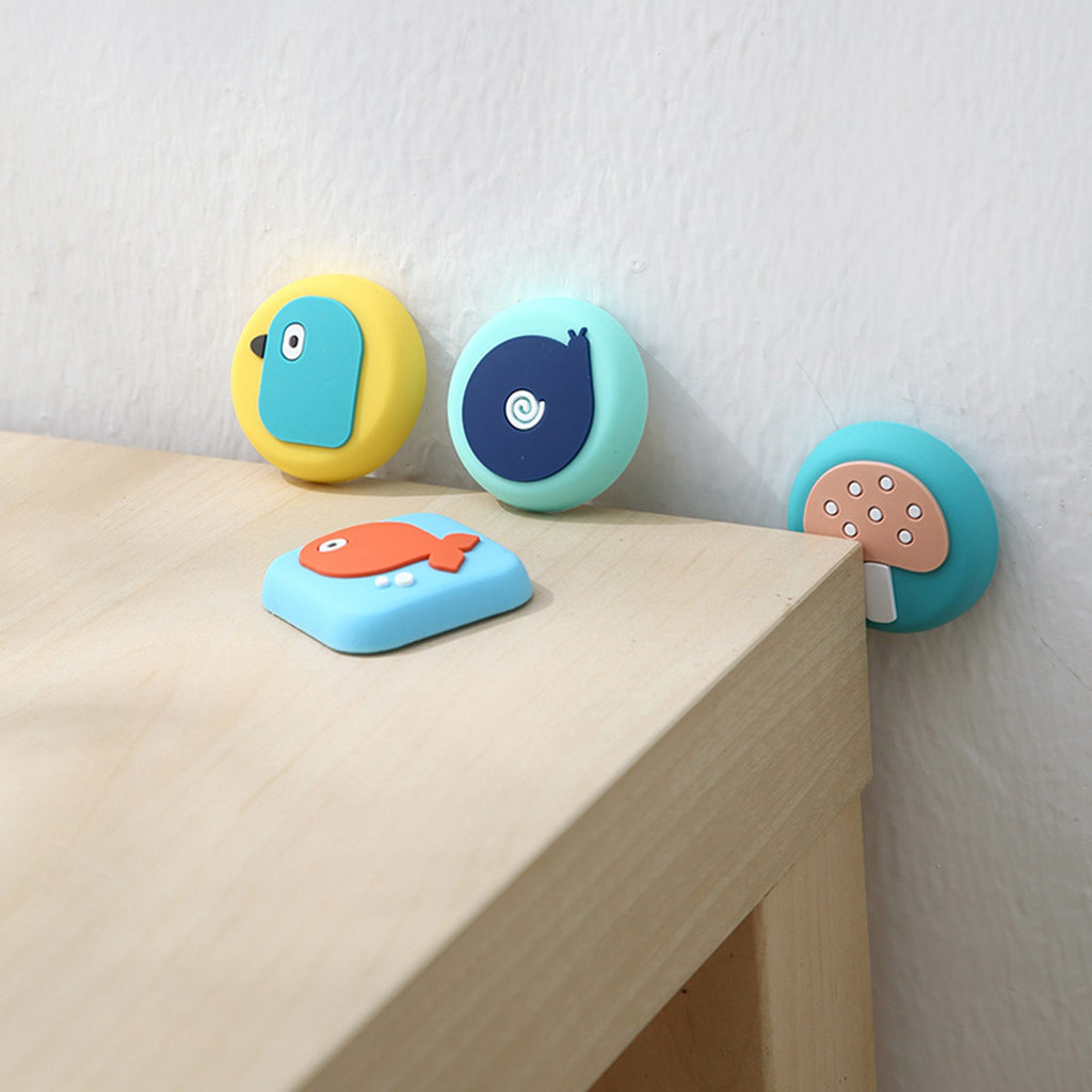 cute Cartoon crash pad door crash pads Silicone Ma... – Grandado