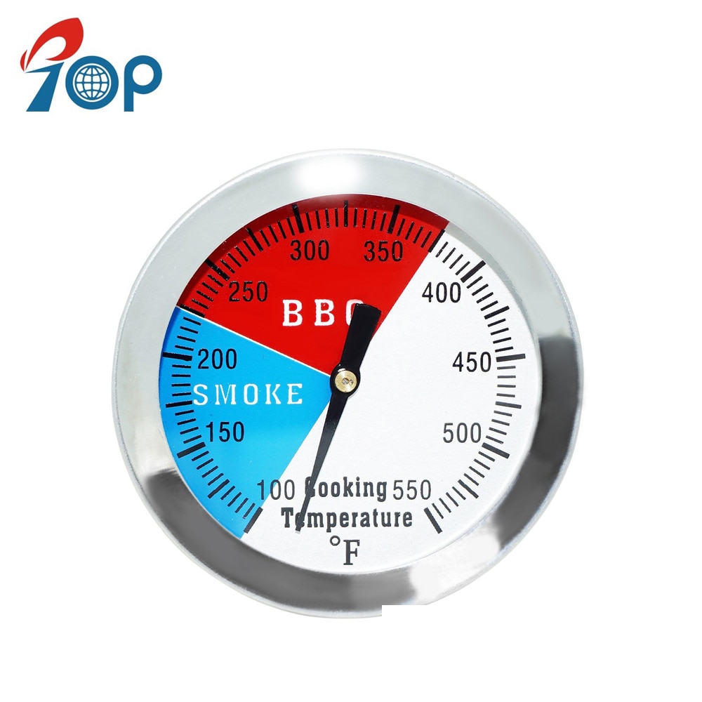 2" Inch Barbecue Charcoal Grill Smoker Temper... – Grandado
