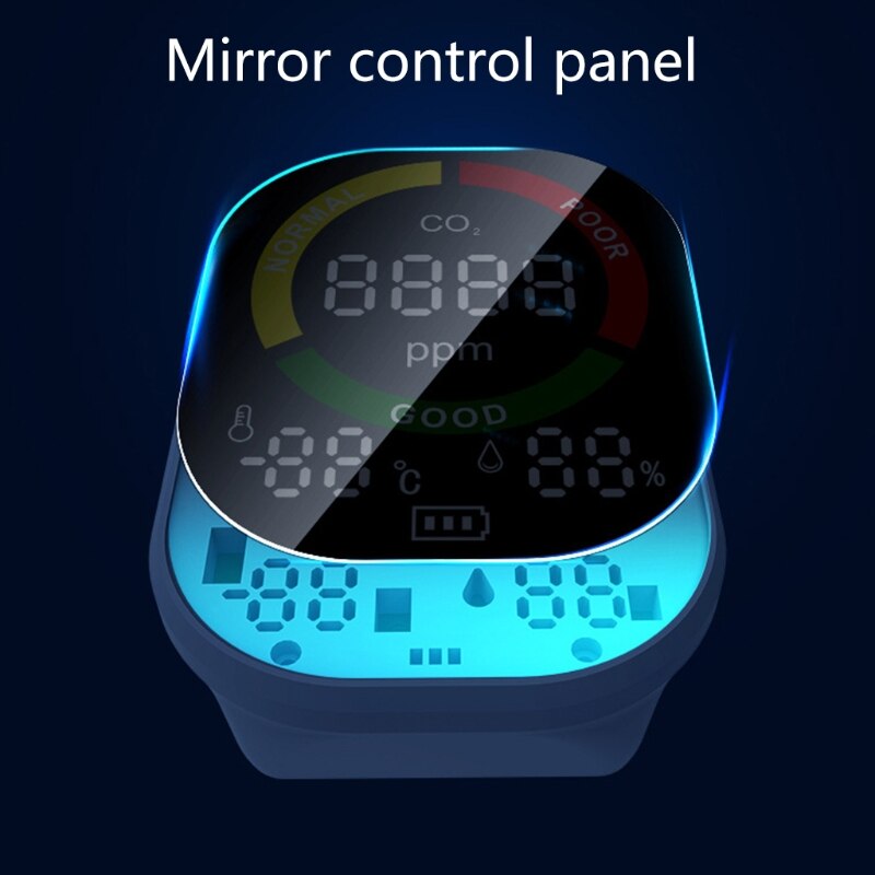 Air Monitor CO2 Detector |NDIR Infrared Sensor Tem... – Grandado