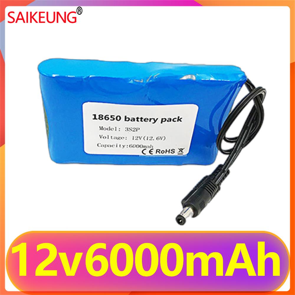 12v lithium-ion batterier 6000ah batterier genopla... – Grandado