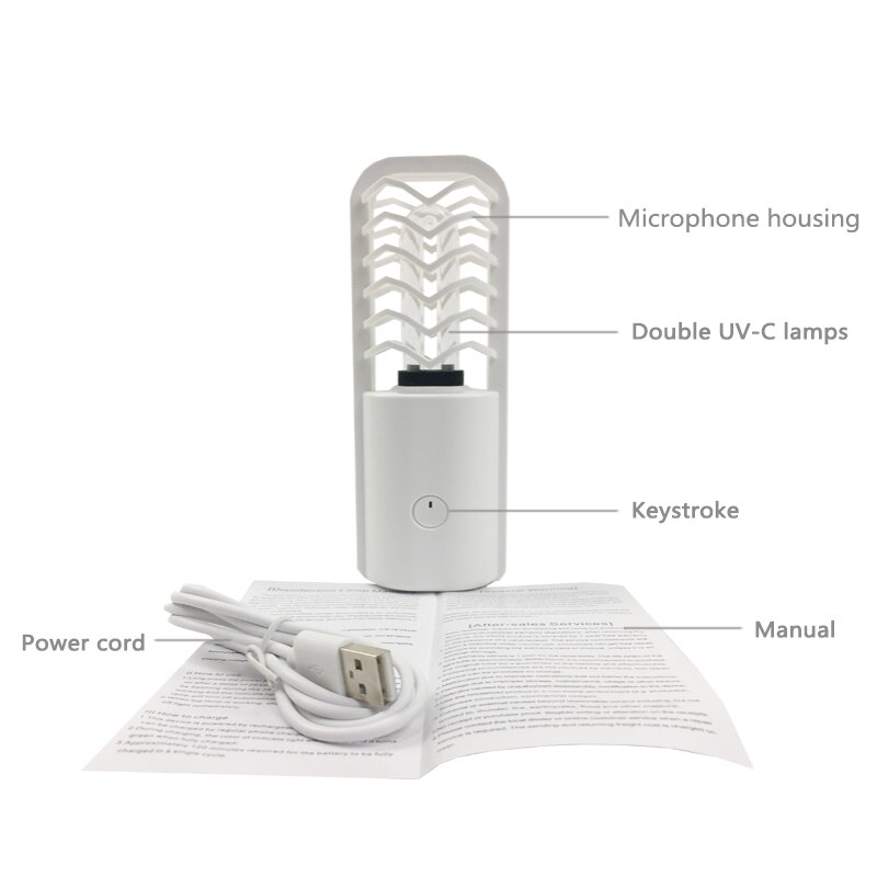 UVC sanitizing wand Light Ultraviolet ozone Steril... – Grandado