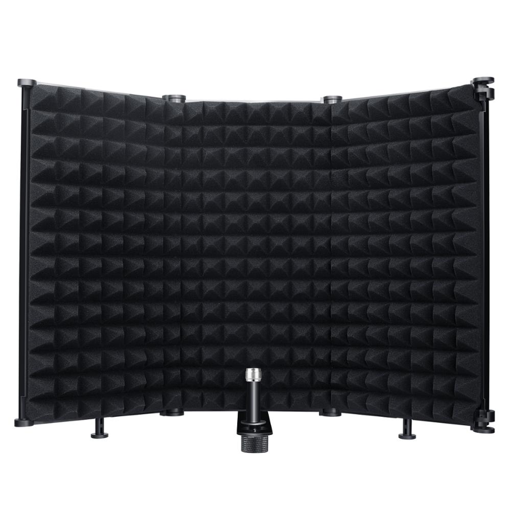 Microfoon Isolatie Schild 3-Panel Wind Screen Filt... – Grandado