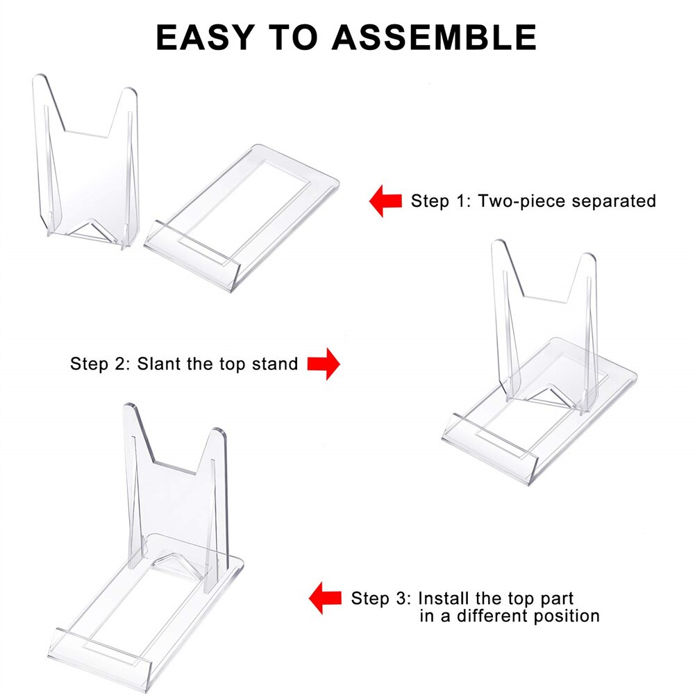 Slide Twist Fix Plaat Display Stand Clear Acryl Ez... – Vicedeal