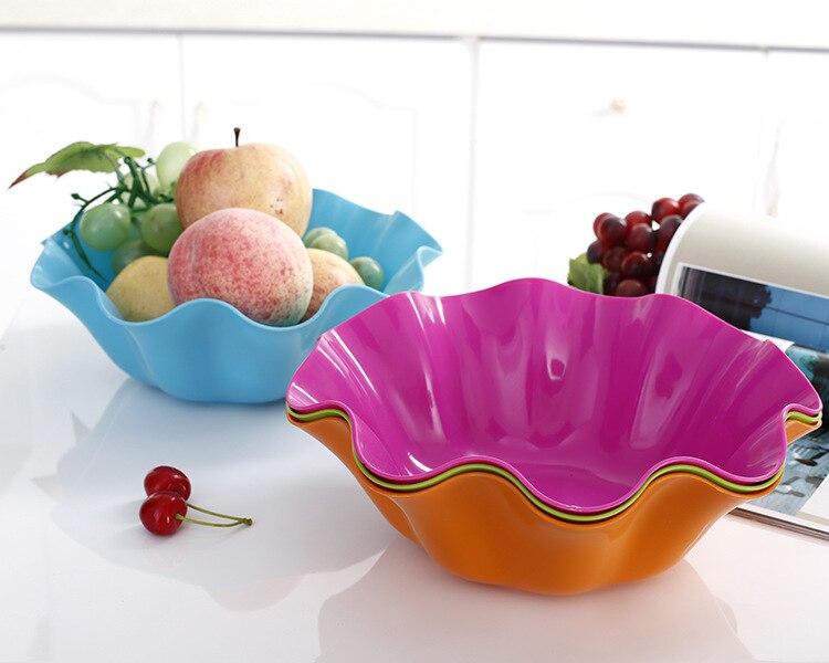 1PC Plastic Fruit Tray Dessert Plate Nuts Snacks D... – Grandado