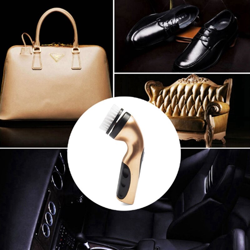 Rechargeable Electric Shoe Brush 4 Brush Heads Sho... – Grandado