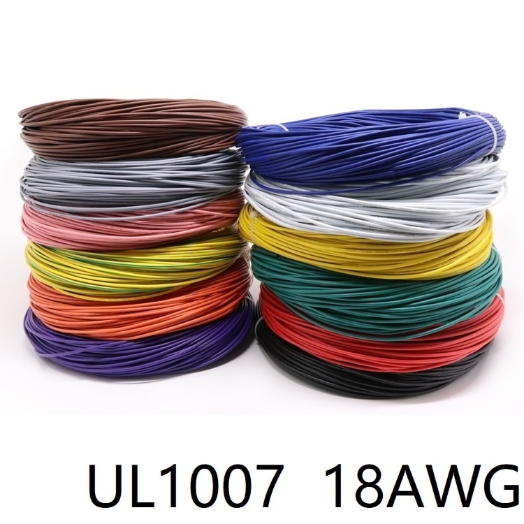 UL1007 18AWG Pvc Geïsoleerde Elektronische Draad O... – Vicedeal