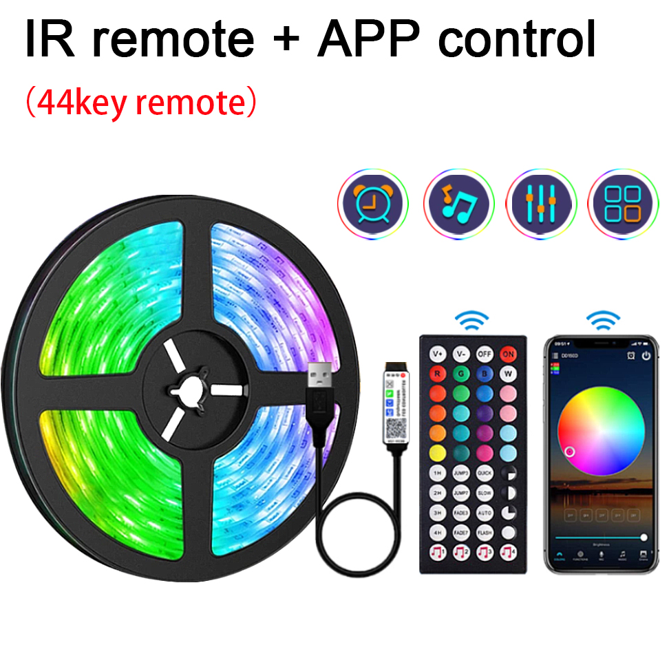 5V Strips Led Lights RGB 5050 Lights Flexible Ribb... – Grandado