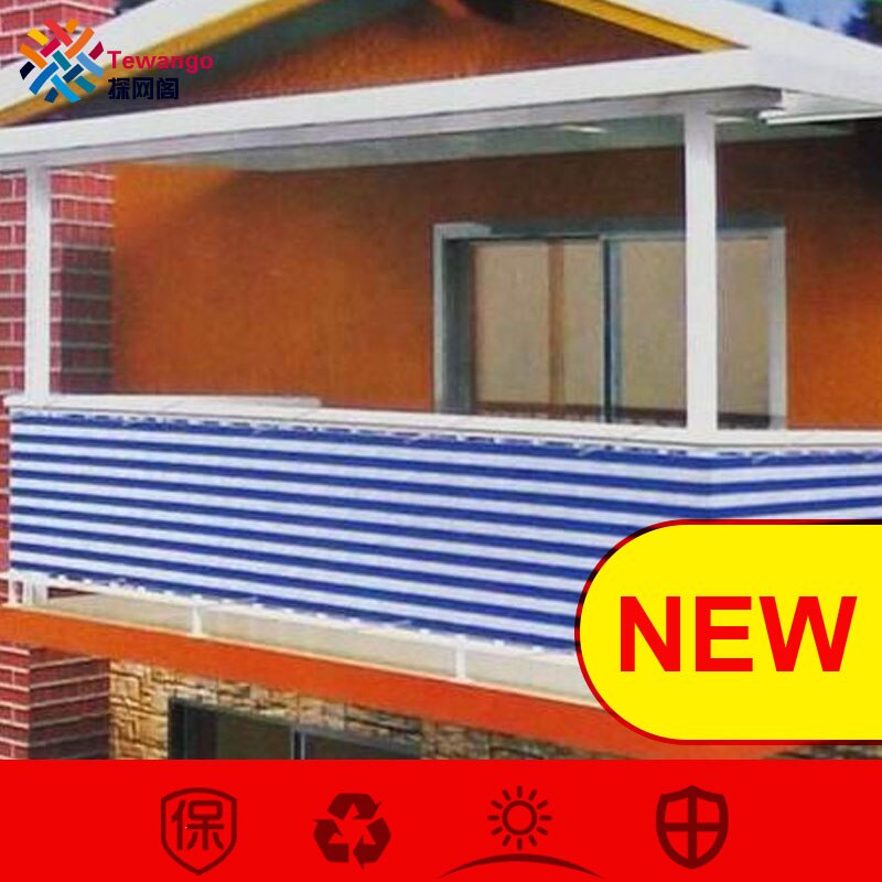 Tewango utendørs balkong veranda skygge seil strip... – Grandado