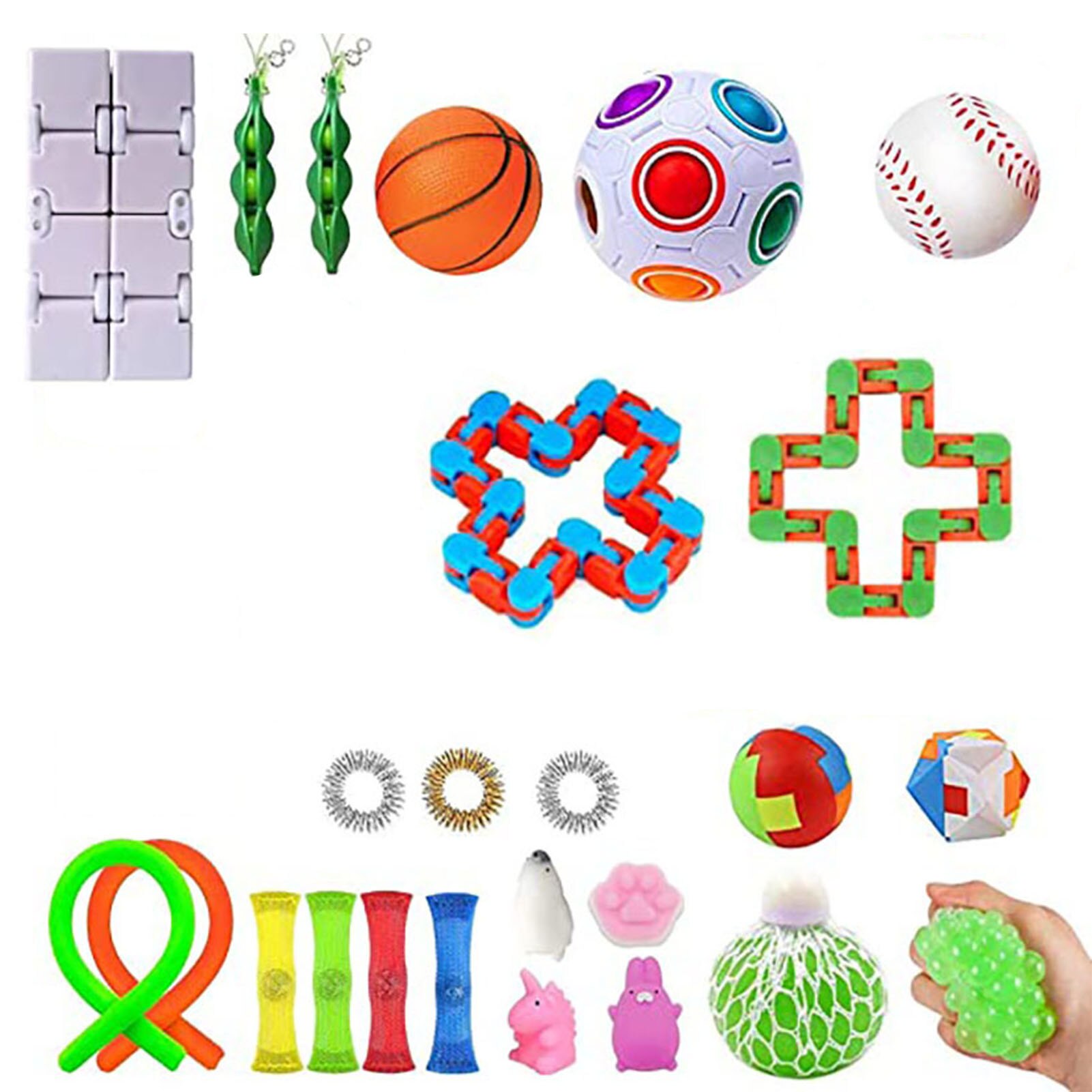 Fidget Sensory Toy Stress Relief Toys Set For Kids... – Vicedeal