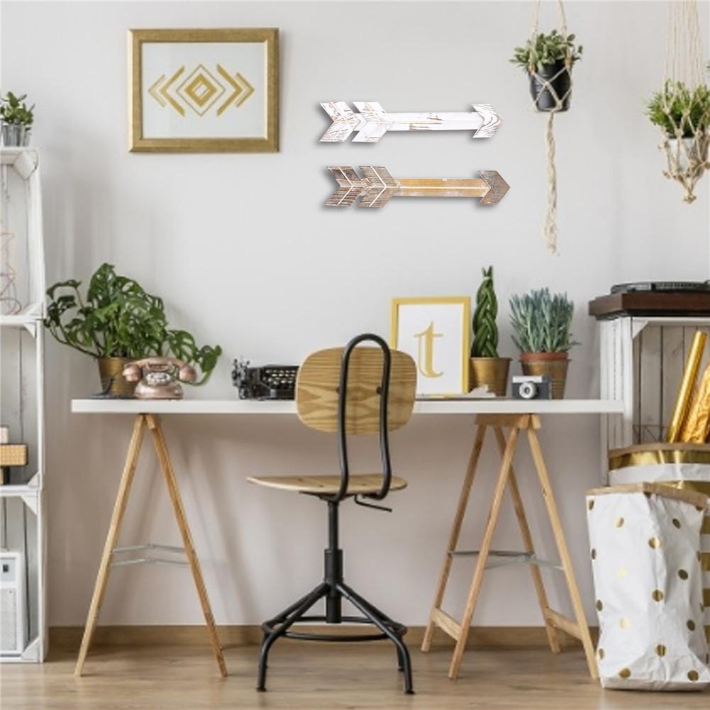 Retro Wooden Arrows Rural Style Sign Wall Art Arro... – Grandado