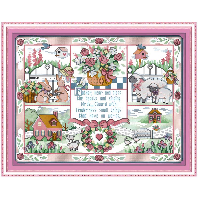 Guds mönster räknat korsstygn 11ct 14ct korsstygn ... – Grandado