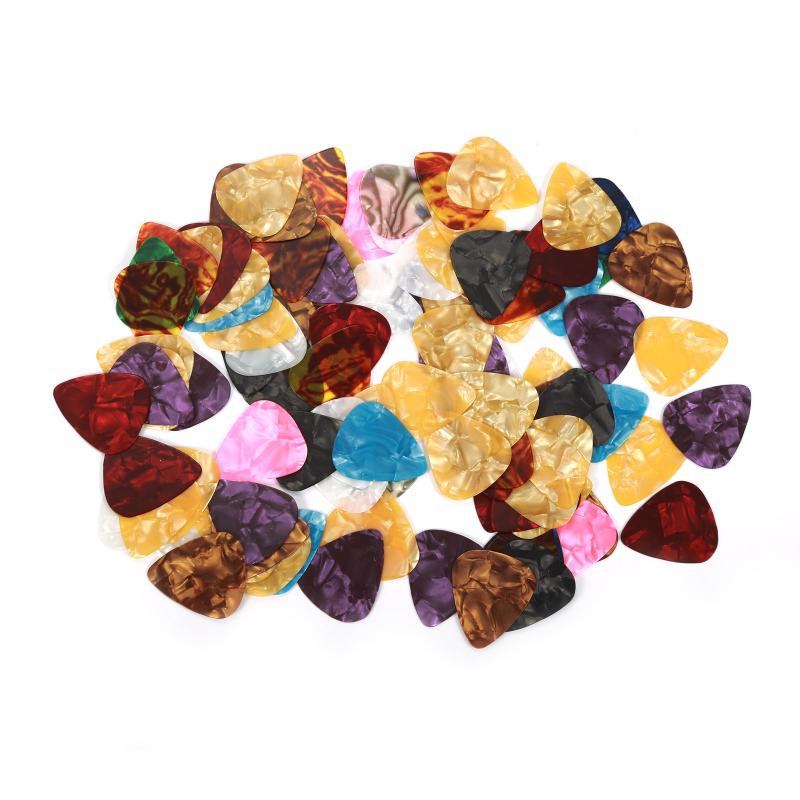 100 Pcs/Set Acoustic Picks Plectrum Guitar Pick El... – Vicedeal