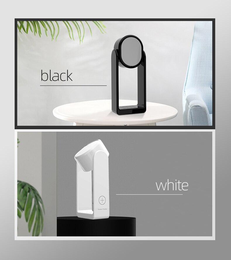 Wireless Charger Light Desk Lamp Chargers LED Smar... – Grandado