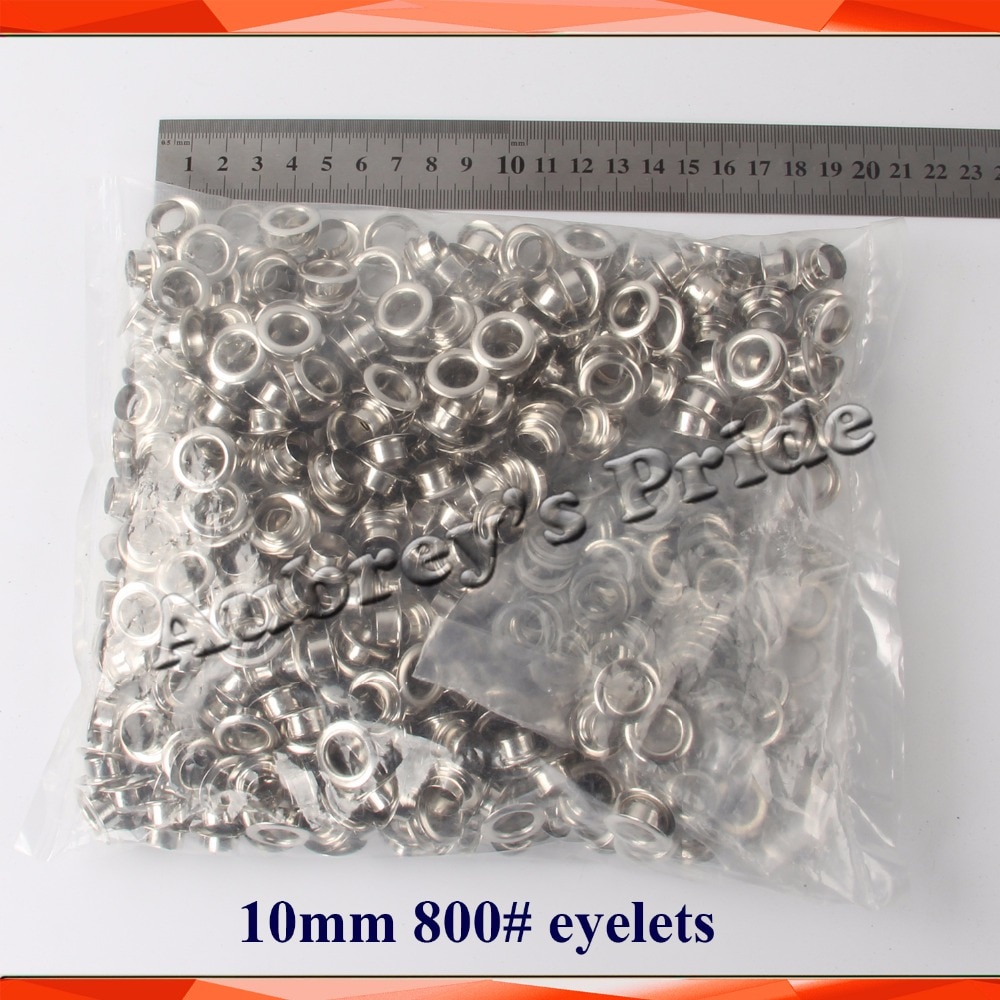 500pcs 10MM 0.4" 800# Inner Diameter Eyelets ... – Grandado