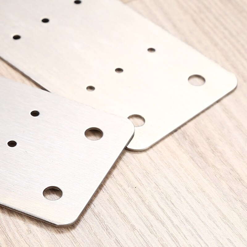 2Pcs Hinge Repair Plate Brushed Stainless Steel Ca... – Grandado