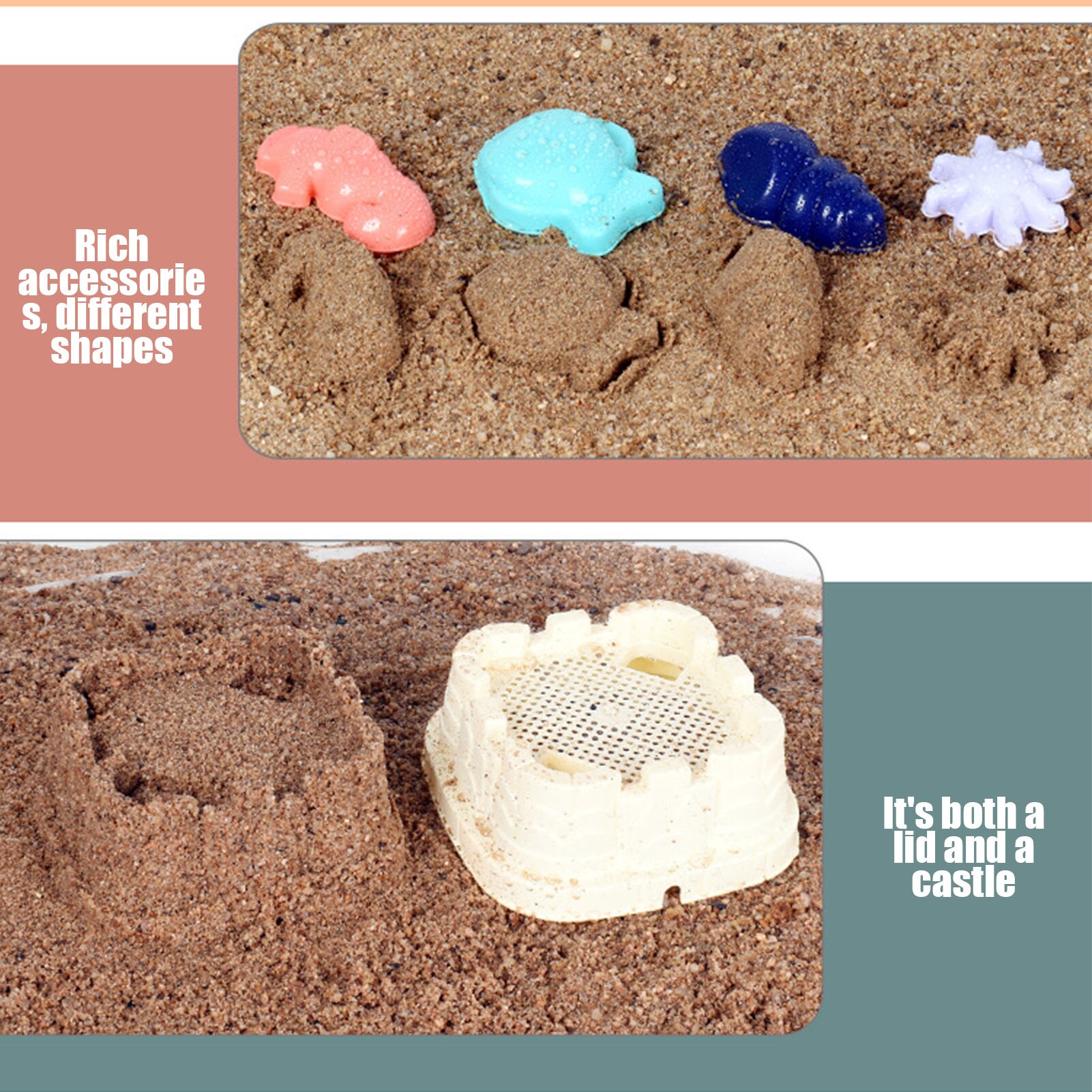 7PCS/set Sand Playing Toys Kids Beach Tools Set Wa... – Grandado