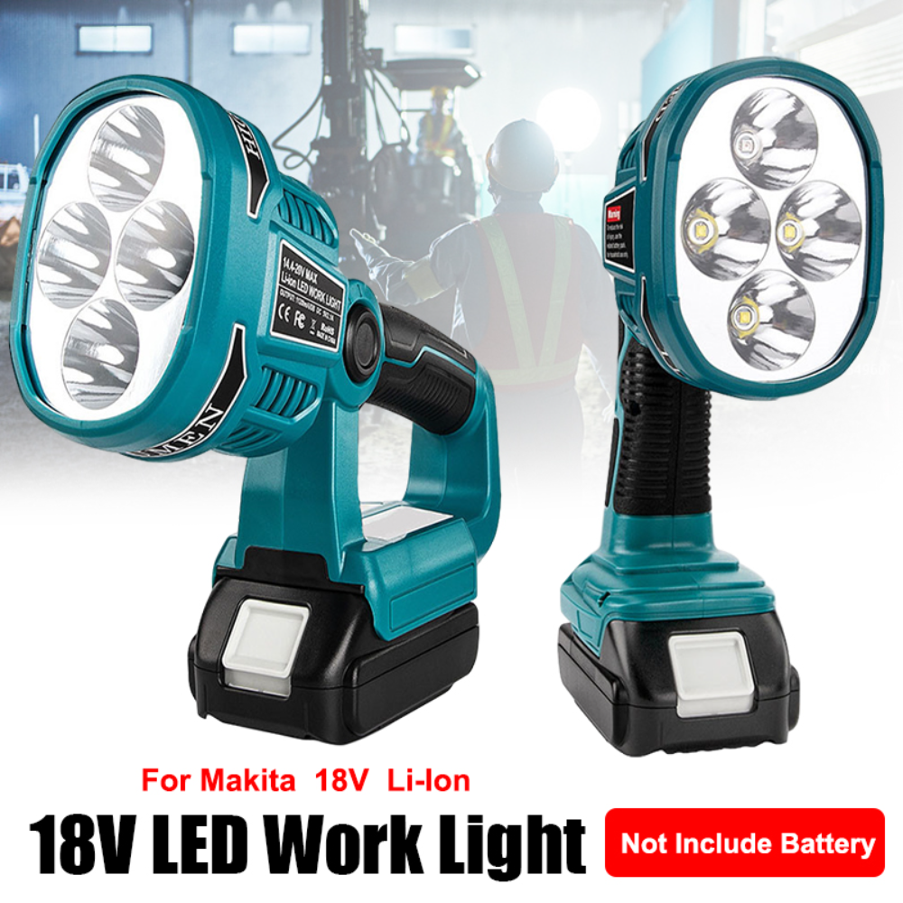 Lanterns 4 Modes Work Light 12W 18V Cordless LED L... – Vicedeal