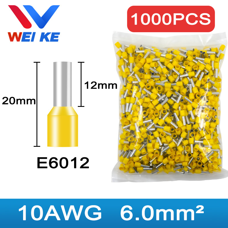 1000PCS/ Pack E0508 E7508 E1008 E1508 Electrical W... – Vicedeal