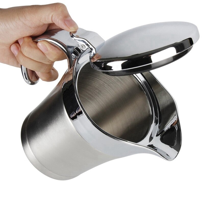 1 Pcs Stainless Steel Gravy Boat Sauce Jug Double ... – Vicedeal