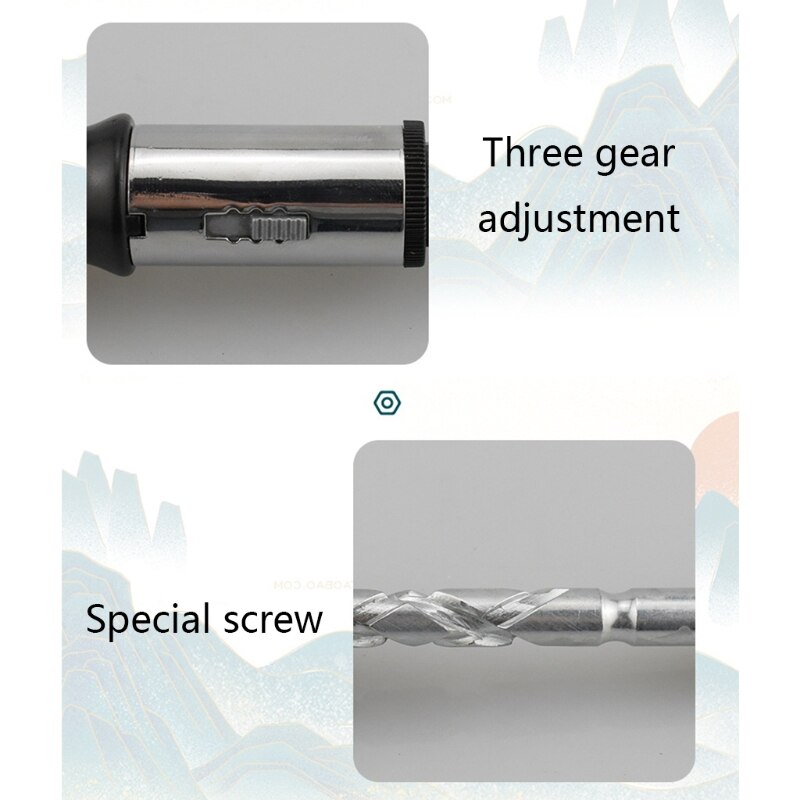 Push Pull Ratchet Screwdriver with 5 Screwdriver H... – Grandado