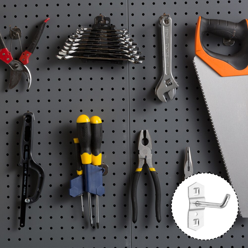12 Pcs Pegboard Hook Peg Hooks Display Rack Hookin... – Grandado