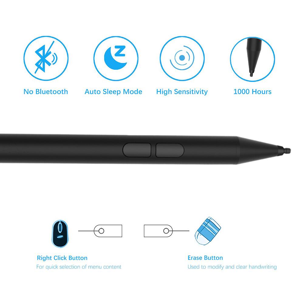 Active Stylus Pen Aluminum Alloy Pressure Sensitiv... – Grandado