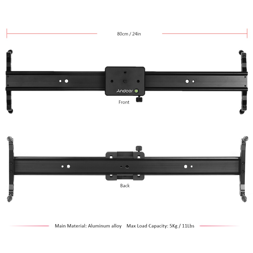 Andoer 80cm Video Track Slider Dolly Track Rail St... – Grandado