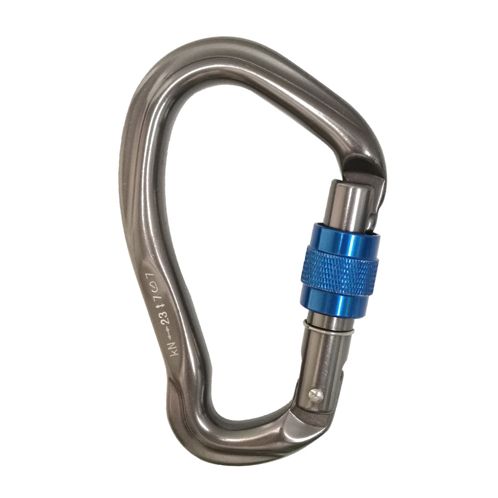 23KN Rock Climbing Srewgate Master Lock Carabiner ... – Vicedeal