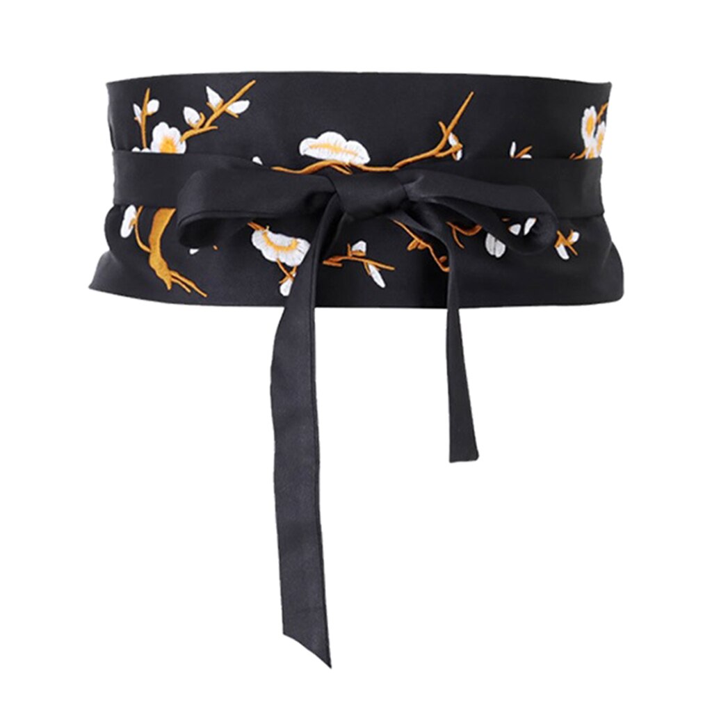 Japanese Style Obi Belt Women Floral Corset Sash T... – Grandado