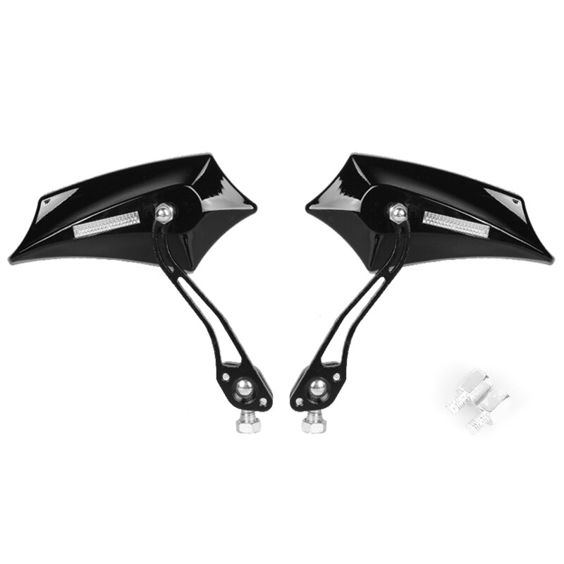1 Paar Motorfiets Achteruitkijkspiegel 8Mm 10Mm Br... – Grandado