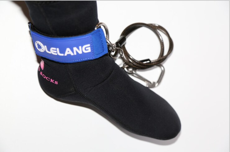 Lelang free diving Lanyard Sea training safety rop... – Grandado