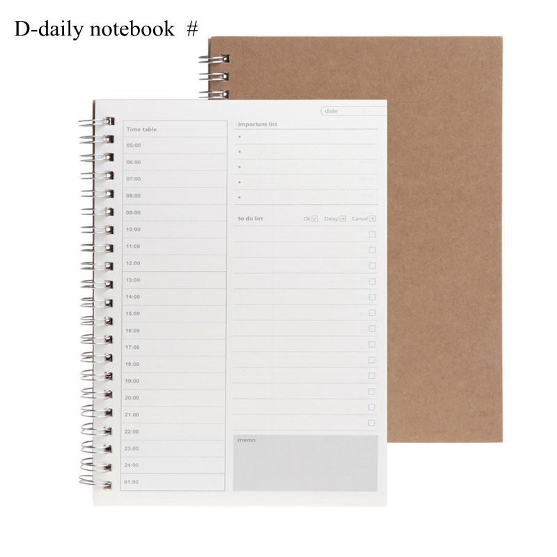 Planner Boek Maandelijkse Wekelijkse Dagelijkse Ag... – Vicedeal