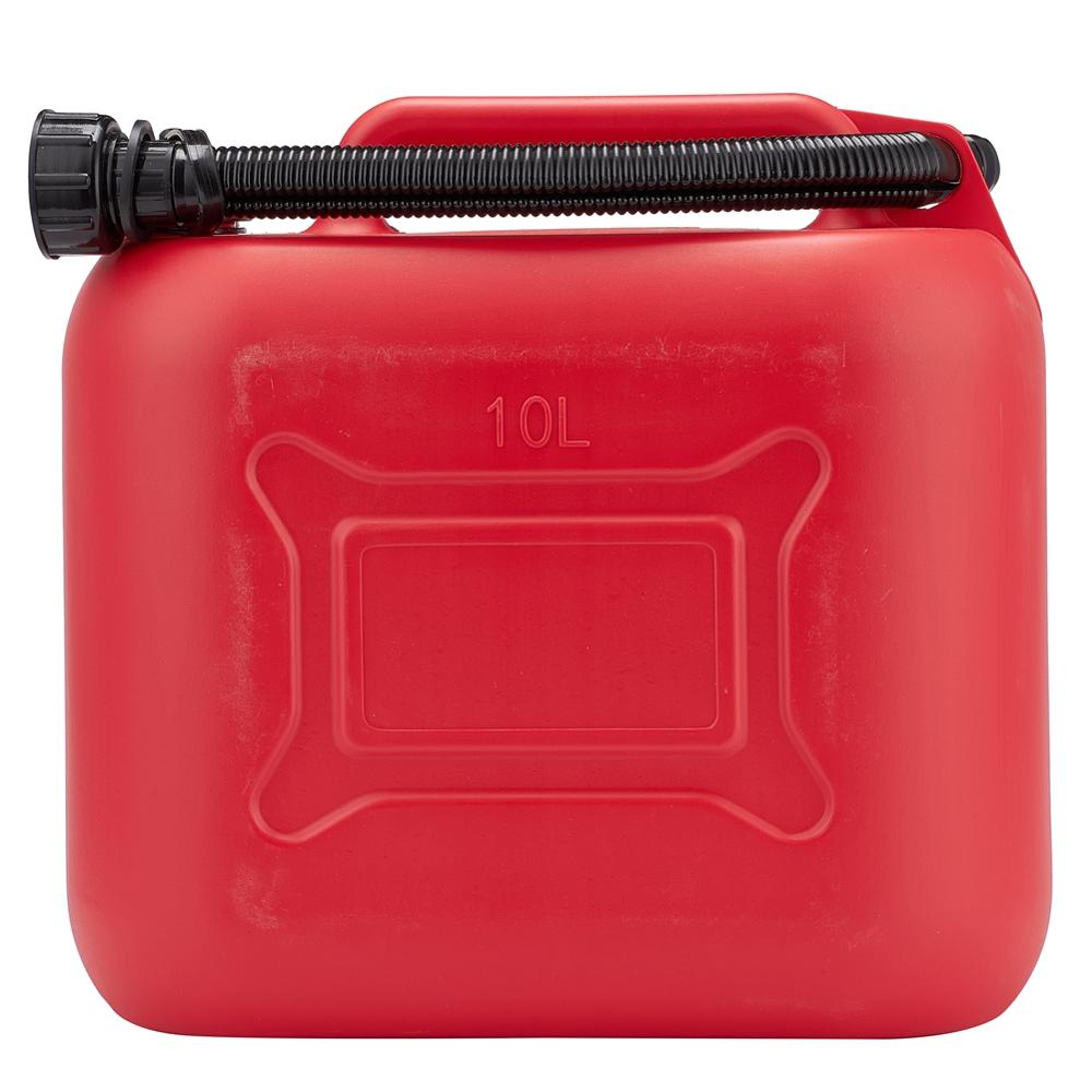 10L Litre Red Plastic Spare Jerry Can for Car Petr... – Vicedeal