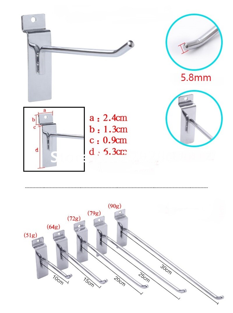 (100 pcs/pack ) 15cm Length 6mm Diameter Retail Sh... – Grandado