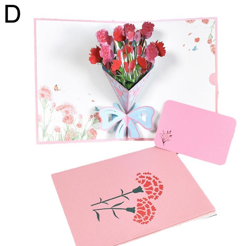 3D Up Mothers Day Cards Floral Bouquet Greeting Ca... – Vicedeal