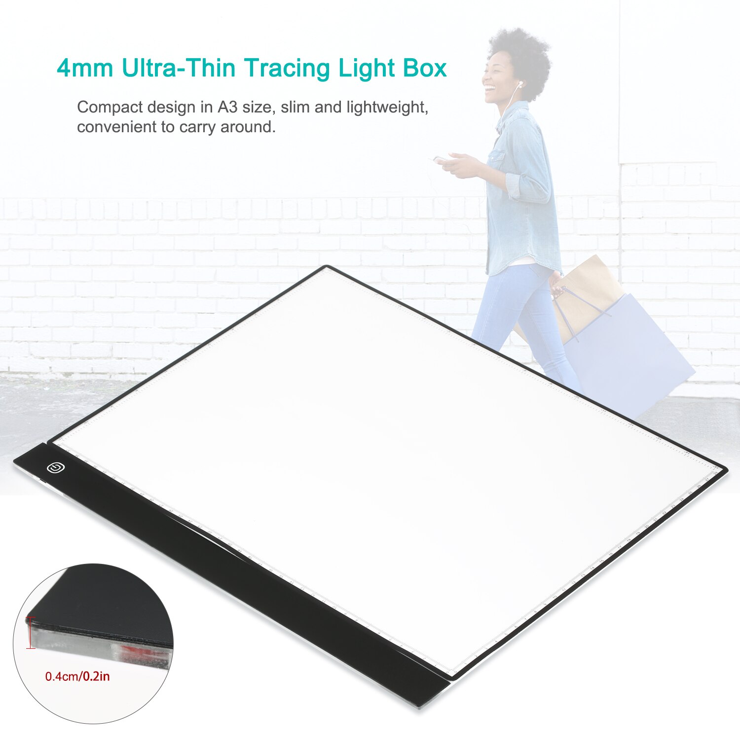 A3 Led Tracing Light Box Pad Grafische Tablet Ultr... – Vicedeal