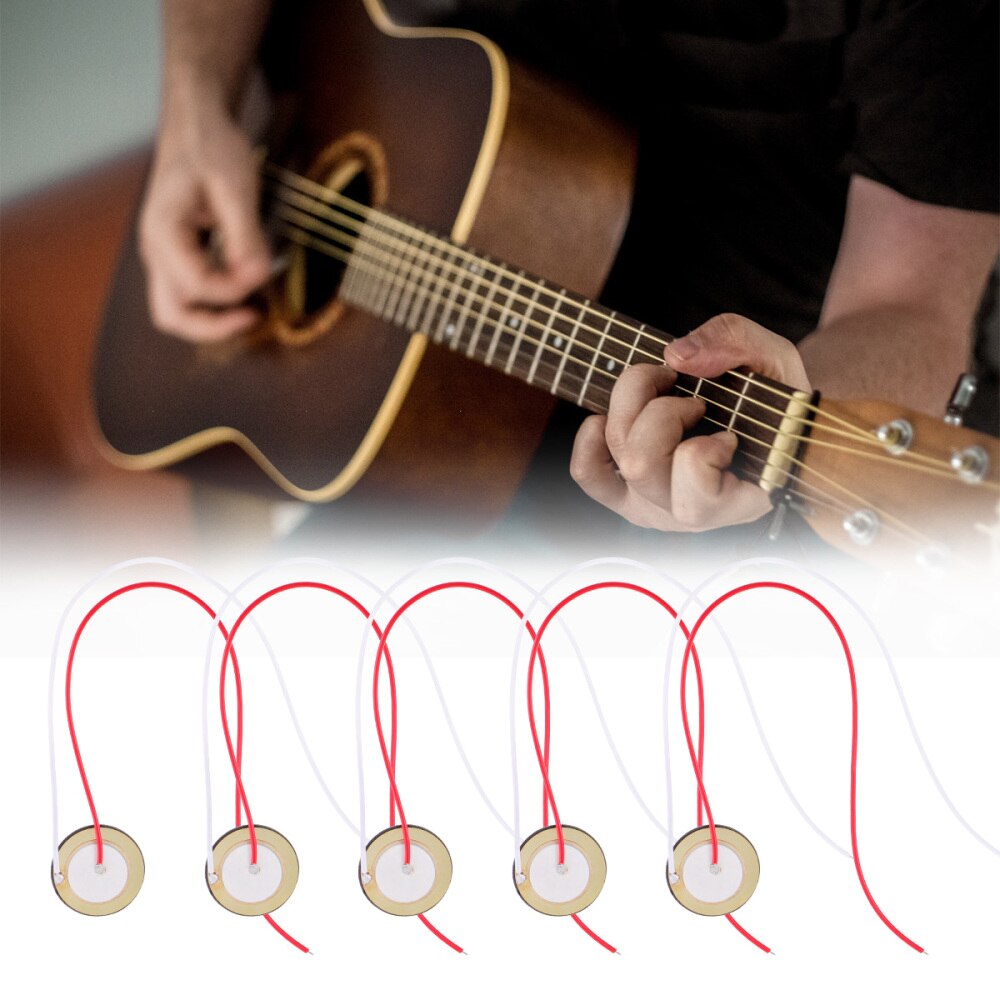 12Stck Kupfer Blatt Piezoelektrischen Chips Gitarr... – Grandado