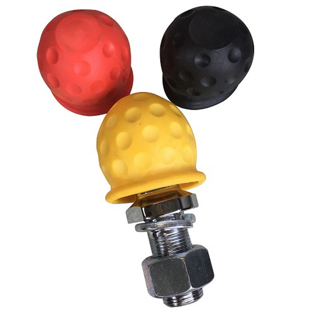 2 Pcs Universal 50mm Rubber Tow Ball bar Cap Cover... – Grandado