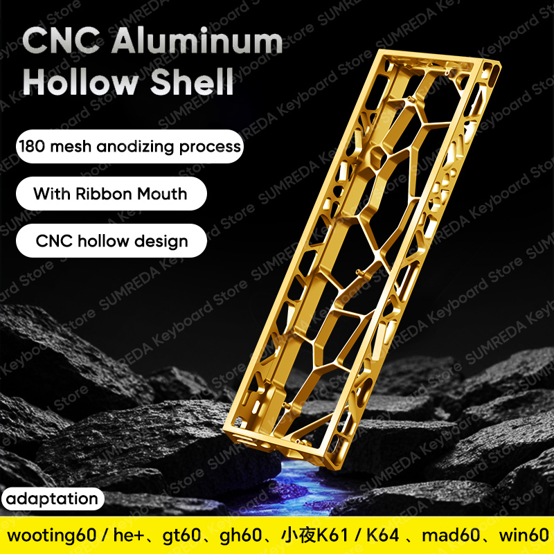 Wooting 60HE GH60 Holy60 Hollow Aluminum Keyboard ... – Grandado