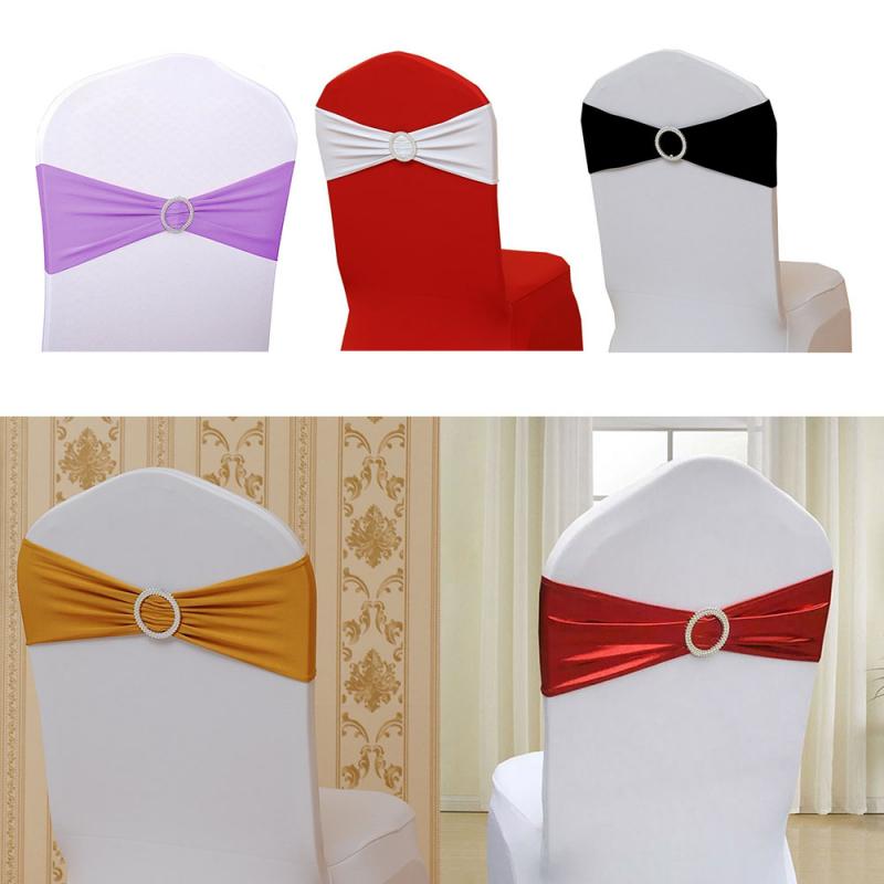 1pcs Polyester Fiber Chair Covers Bands With Buckl... – Grandado