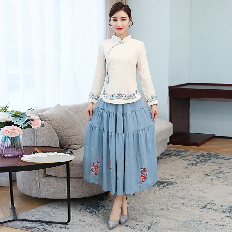 Plus Size Vrouw Chinese Traditionele Kleding Elega... – Grandado