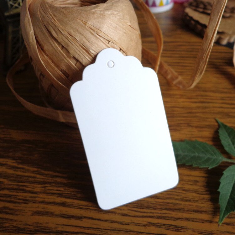 50pcs 3x5cm Kraft Paper Blank Packaging Hang Tags ... – Grandado
