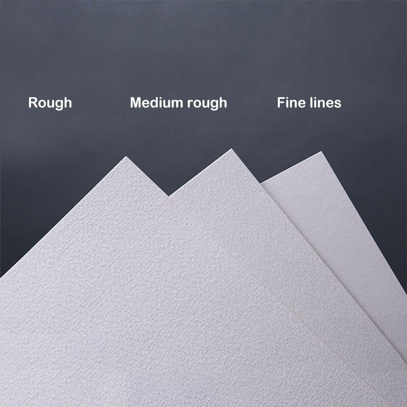 100% Cotton Watercolor Paper 300g/m2 20Sheet Water... – Grandado