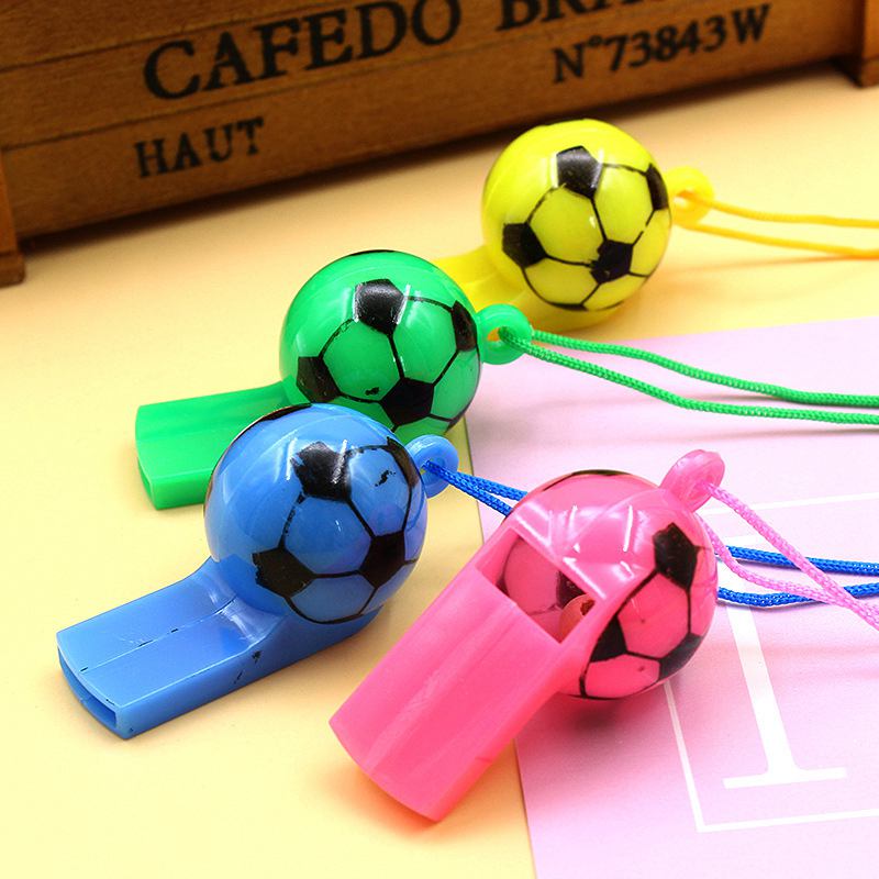 12pcs Soccer Football Sports Party Favors Whistles... – Grandado