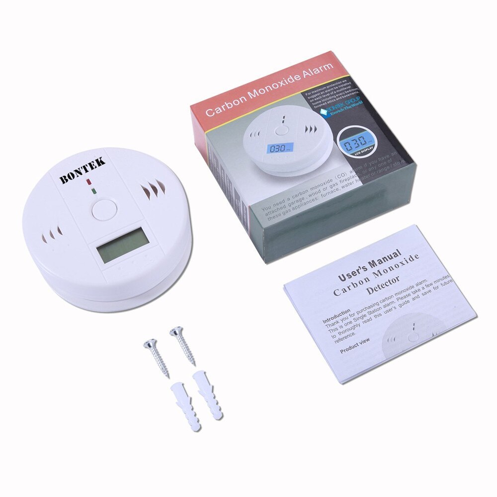 Carbon Monoxide Alarm Wall Mounted COD-110K Portab... – Grandado