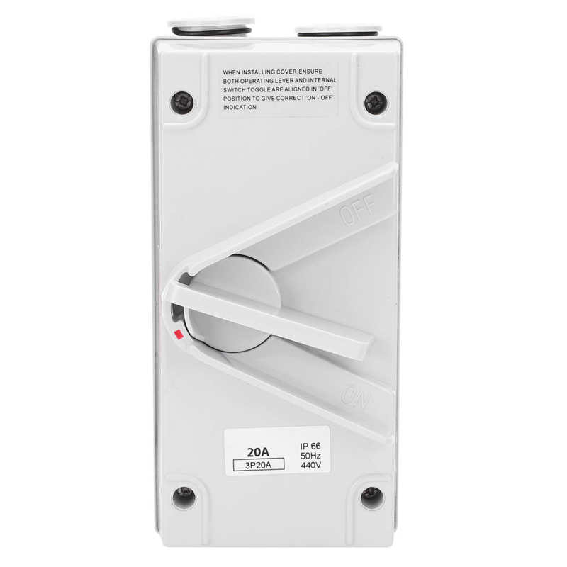Waterproof Isolator Switch Isolator Switch Dustpro... – Grandado