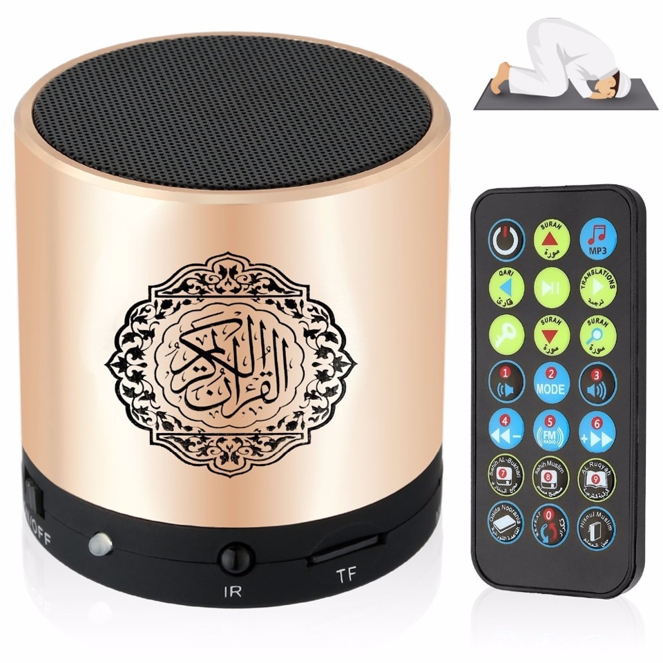 EQUANTU Digitale Koran Speaker 8GB FM Radio met Af... – Vicedeal